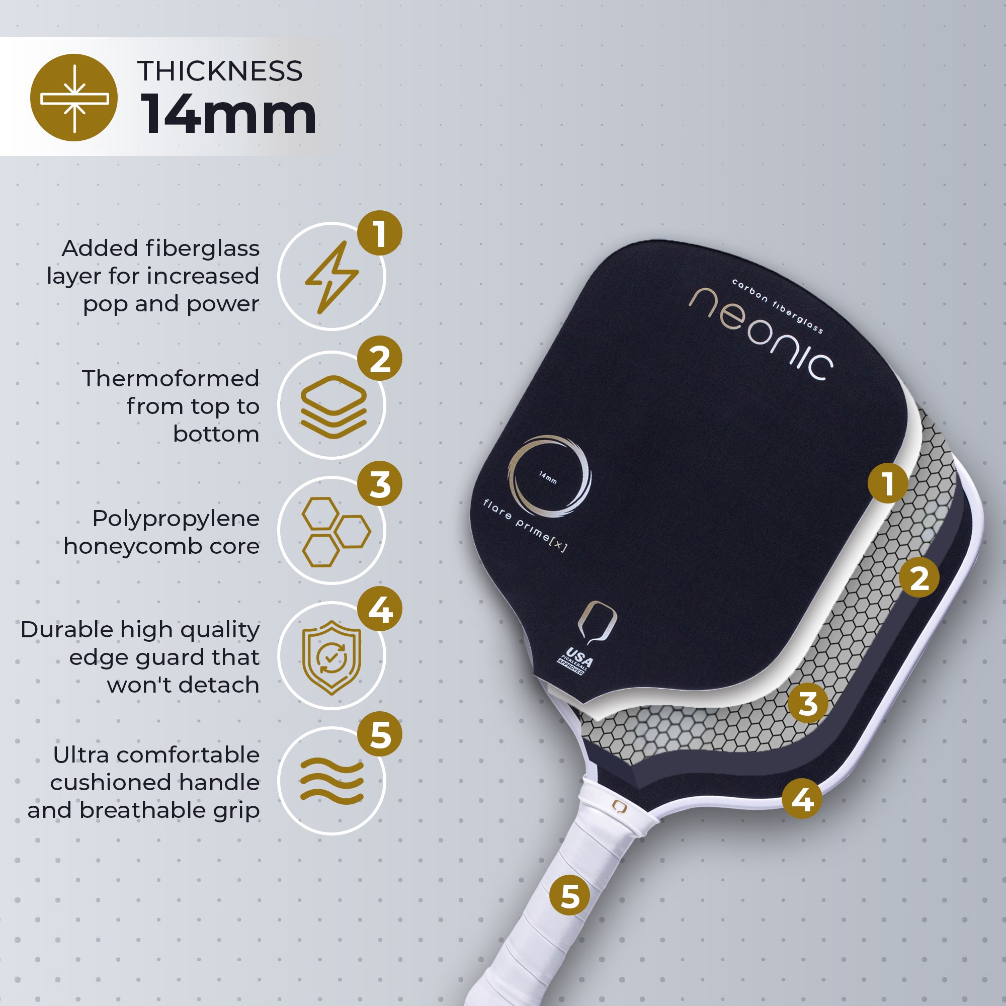 neonic flare prime x – Neonic Pickleball