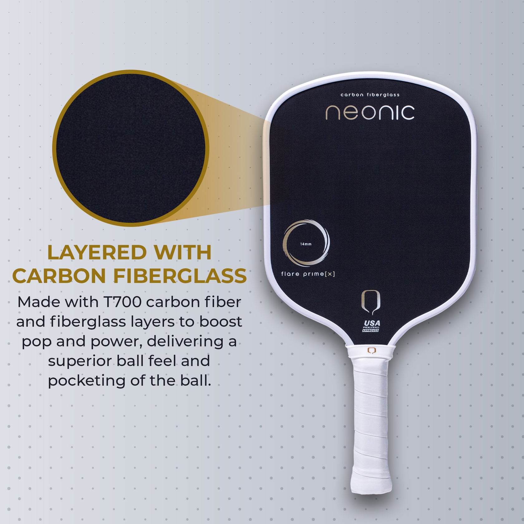neonic flare prime x (PRE-ORDER) – Neonic Pickleball